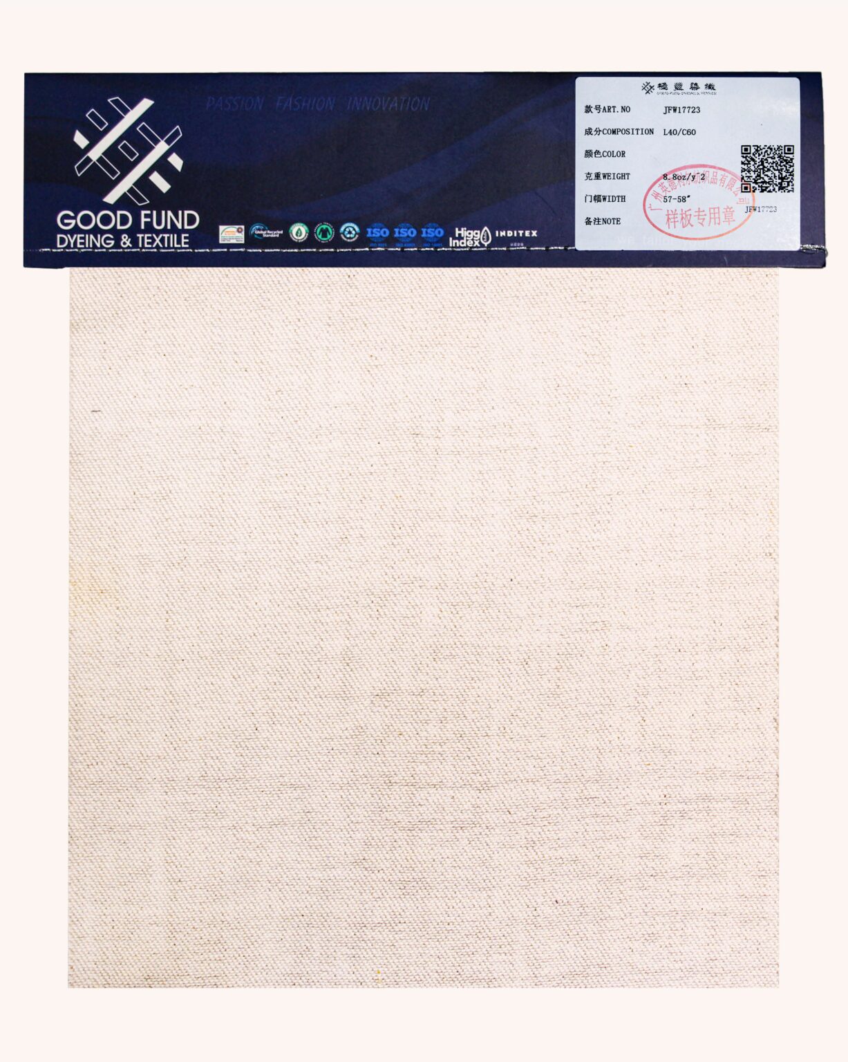 Level 4 page – Product features – Details page woven fabric JFW17723 ...