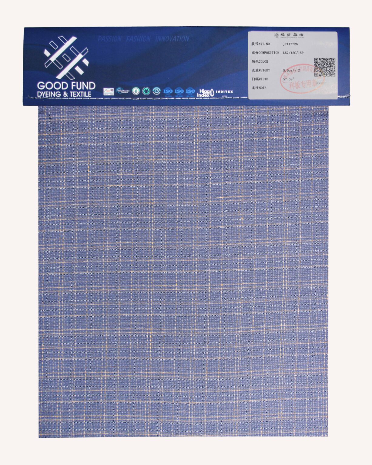 Level 4 page – Product features – Details page woven fabric JFW17726 ...
